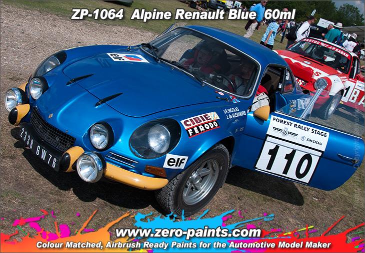 Alpine Renault Blue Paint A110 60ml | ZP-1064 | Zero Paints