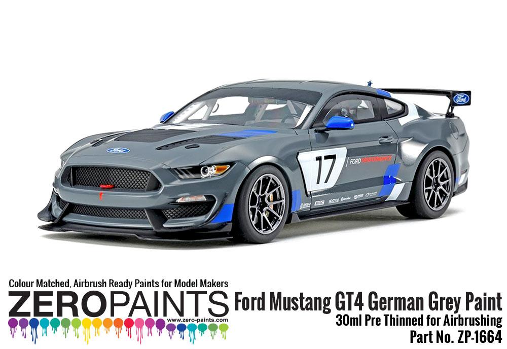 Ford Mustang GT4 German Grey Paint - 30ml | ZP-1664 | Zero Paints
