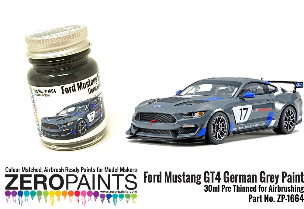 Ford Mustang GT4 German Grey Paint - 30ml | ZP-1664 | Zero Paints