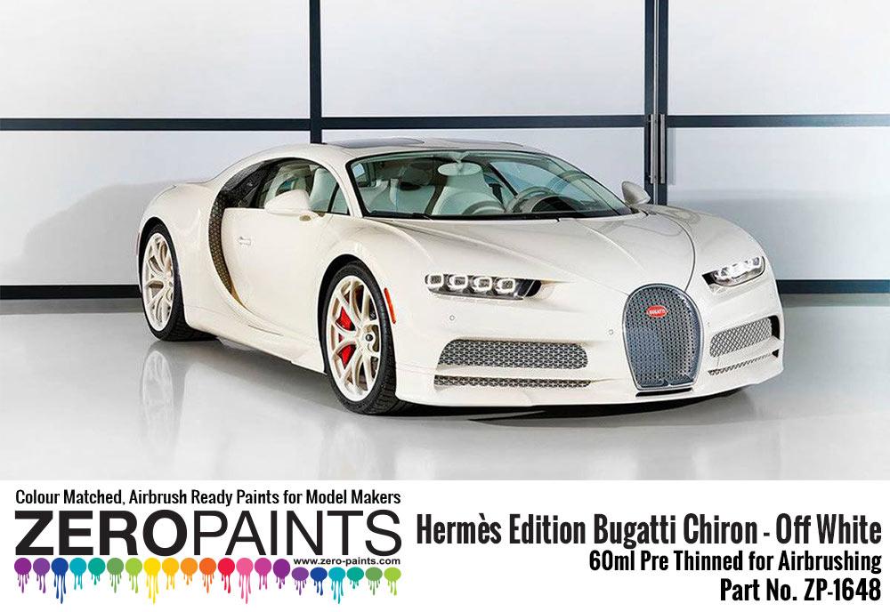 Hermès Edition Bugatti Chiron Off White Paint 60ml | ZP-1648 | Zero Paints
