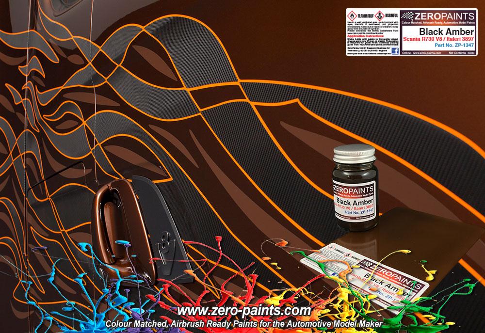 "Black Amber" Scania R730 V8 / Italeri 3897 Paint 60ml | ZP-1347 | Zero ...