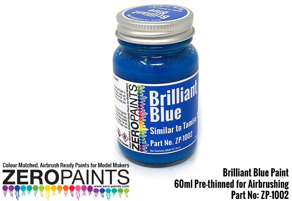 Brilliant Blue Paint (Similar to TS44) 60ml | ZP-1002 | Zero Paints
