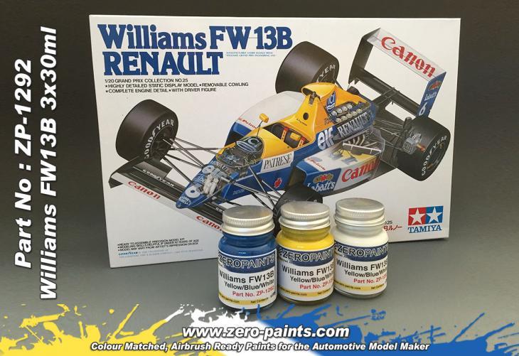 Williams Renualt FW13B - 3x30ml | ZP-1292 | Zero Paints