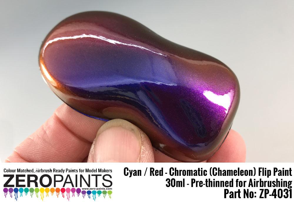 Cyan/Red - Chromatic (Chameleon) Flip Paint 15ml | ZP-4031 | Zero Paints
