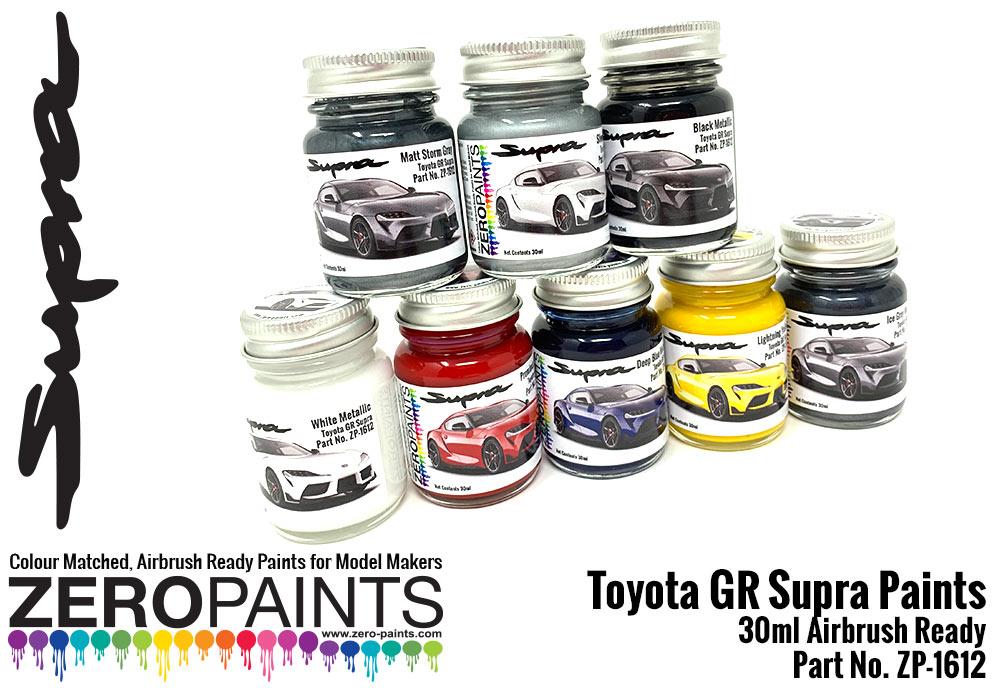 Toyota GR Supra White Metallic Paint 30ml | ZP-1612 | Zero Paints