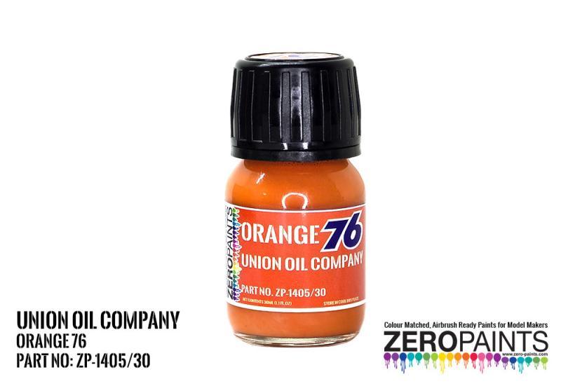 Union Oil 76 Orange Paint 30ml | ZP-1405/30 | Zero Paints