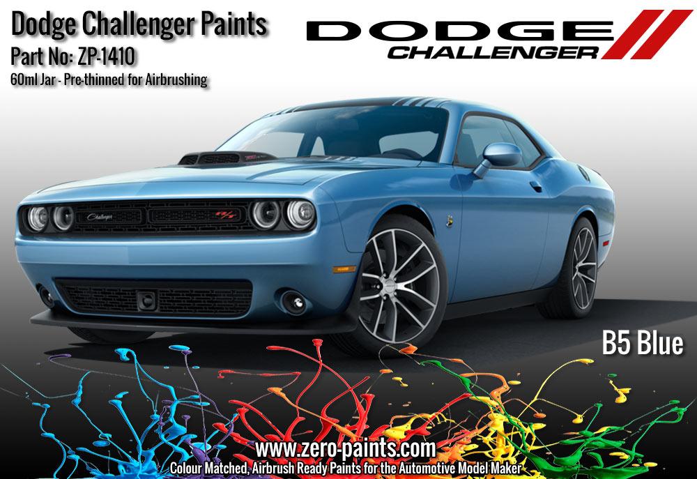 Dodge Challenger Colour Matched Paints 60ml | ZP-1410 | Zero Paints