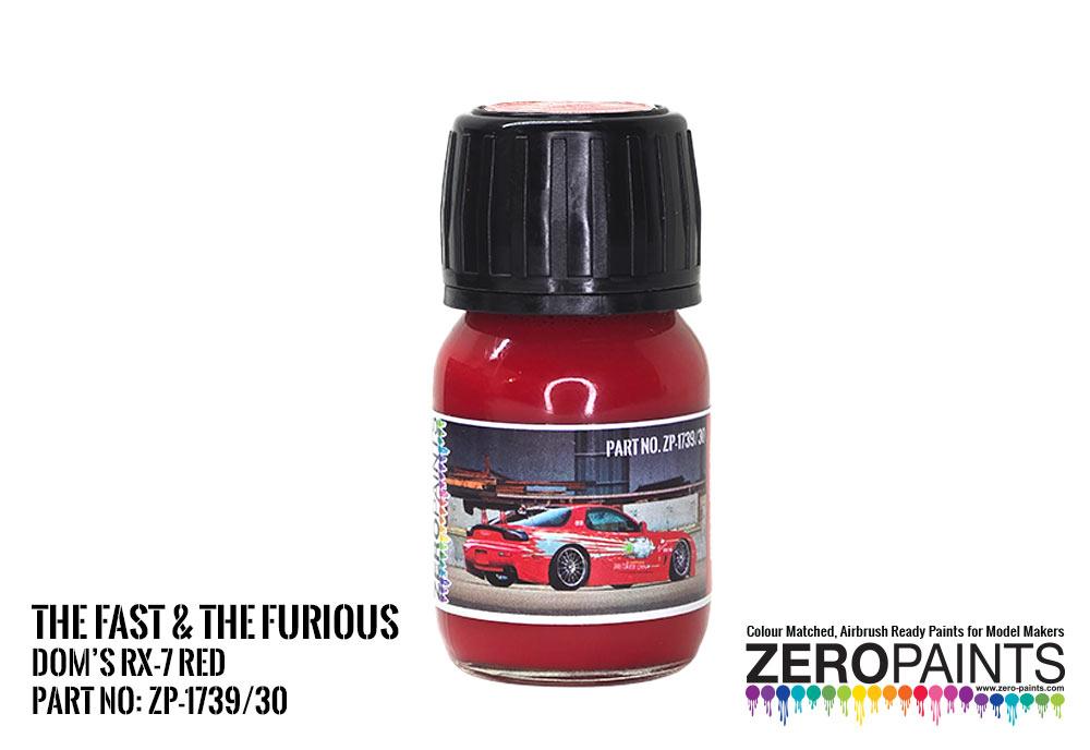 Dom's RX-7 FD Red Paint 30ml (The Fast & The Furious) | ZP-1739/30 ...