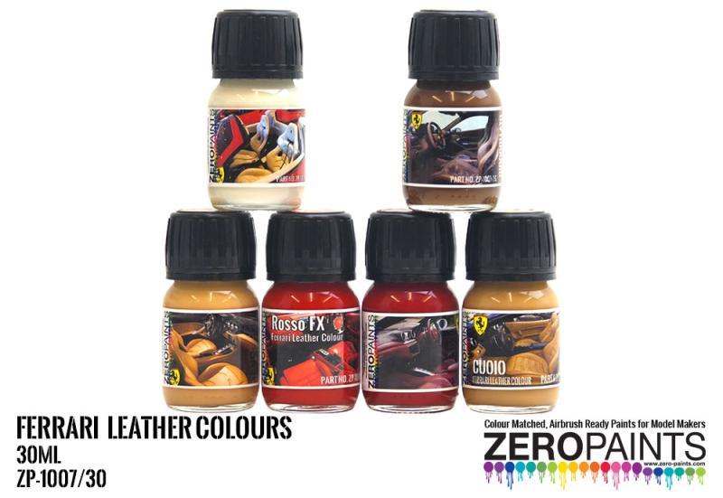 Ferrari Leather Colour Paints 30ml | ZP-1007/30 | Zero Paints