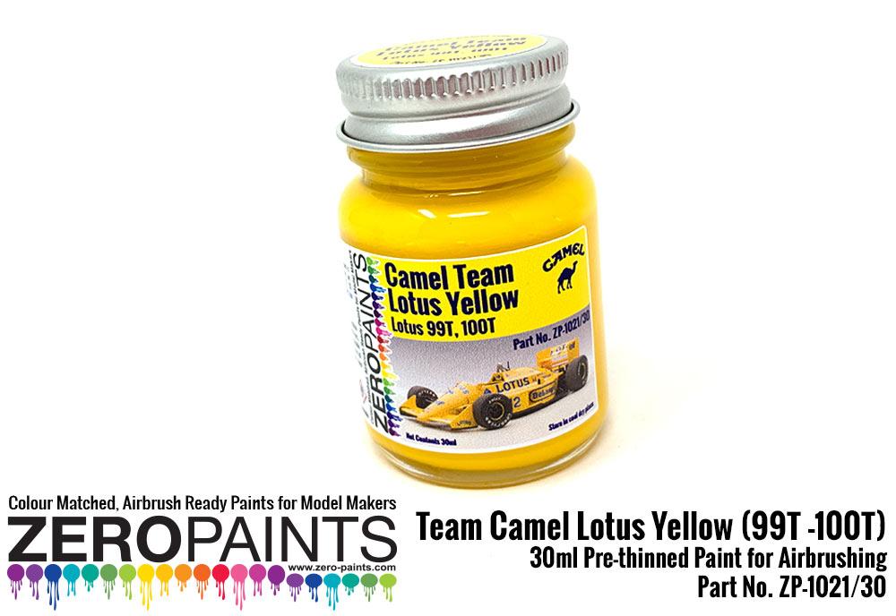 Team Camel Lotus Yellow (99T -100T) Paint 30ml | ZP-1021/30 | Zero Paints