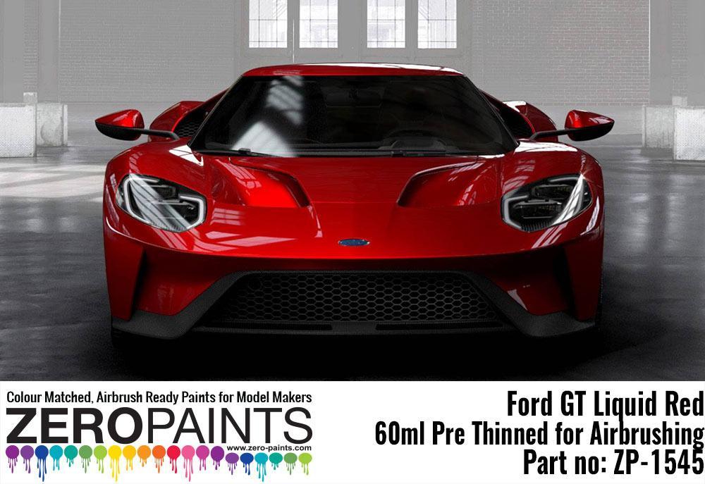 Ford GT Liquid Red Paint 60ml | ZP-1545 | Zero Paints