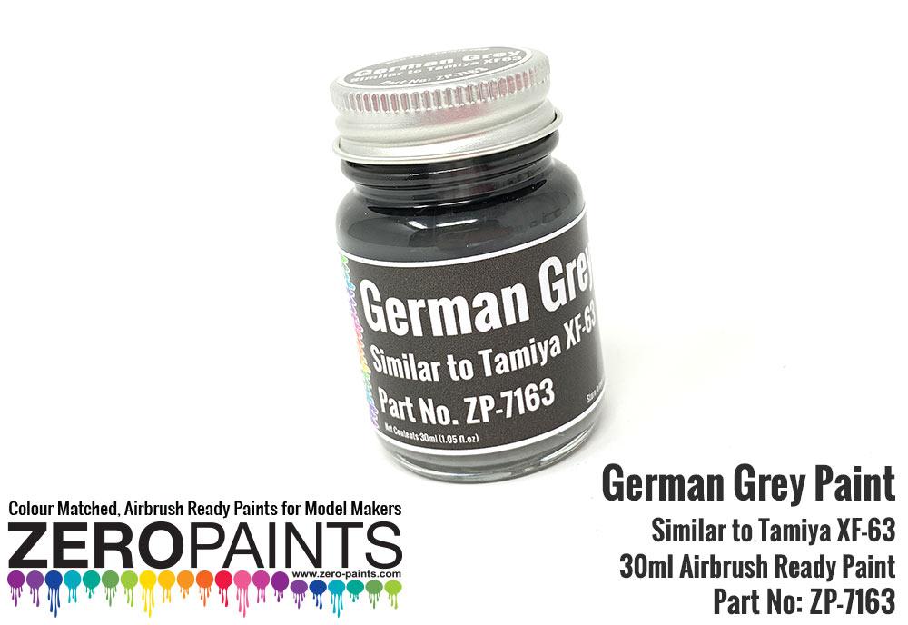 German Grey Paint 30ml - Similar to Tamiya XF-63 | ZP-7163 | Zero Paints