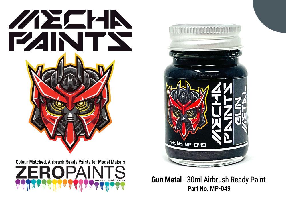 Gunmetal 30ml - Mecha Paint | MP-049 | Zero Paints