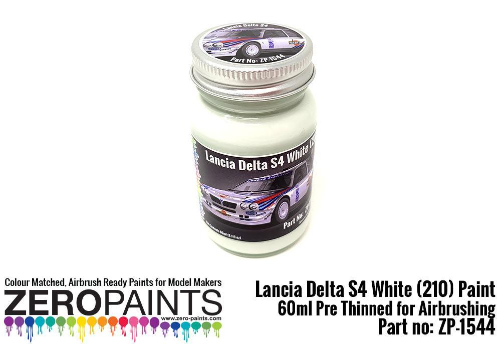 Lancia Delta S4 Rally 1986 Monte Carlo Rally White (210) Paint 60ml ...
