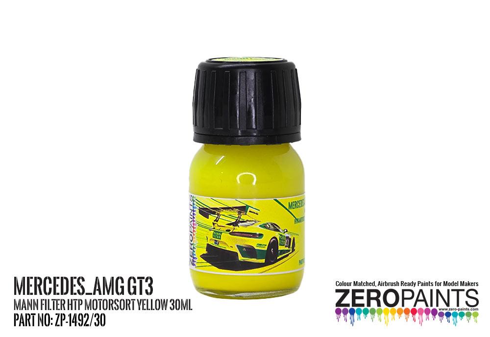 Mercedes-AMG GT3 HTP Motorsport / Mann Filter Yellow Paint 30ml | ZP ...