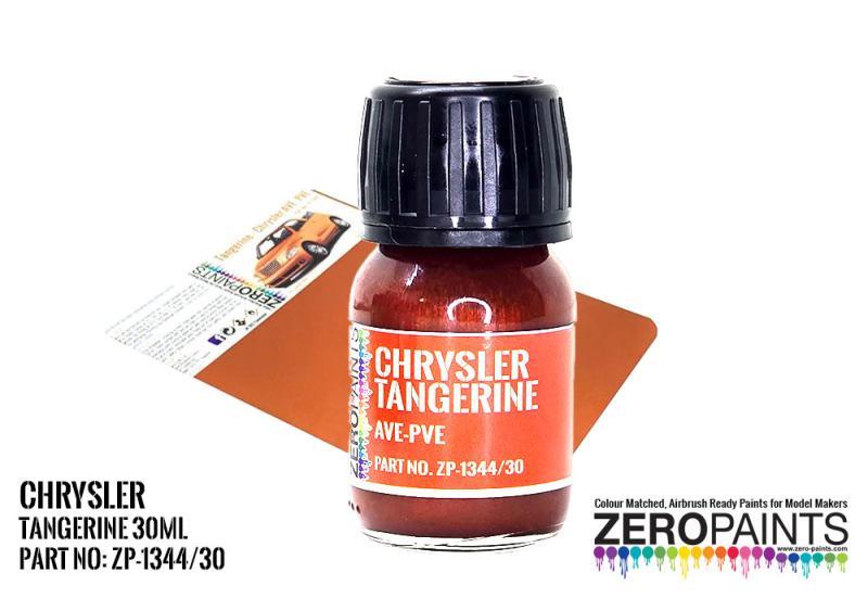 Chrysler Tangerine Paint 30ml | ZP-1344/30 | Zero Paints