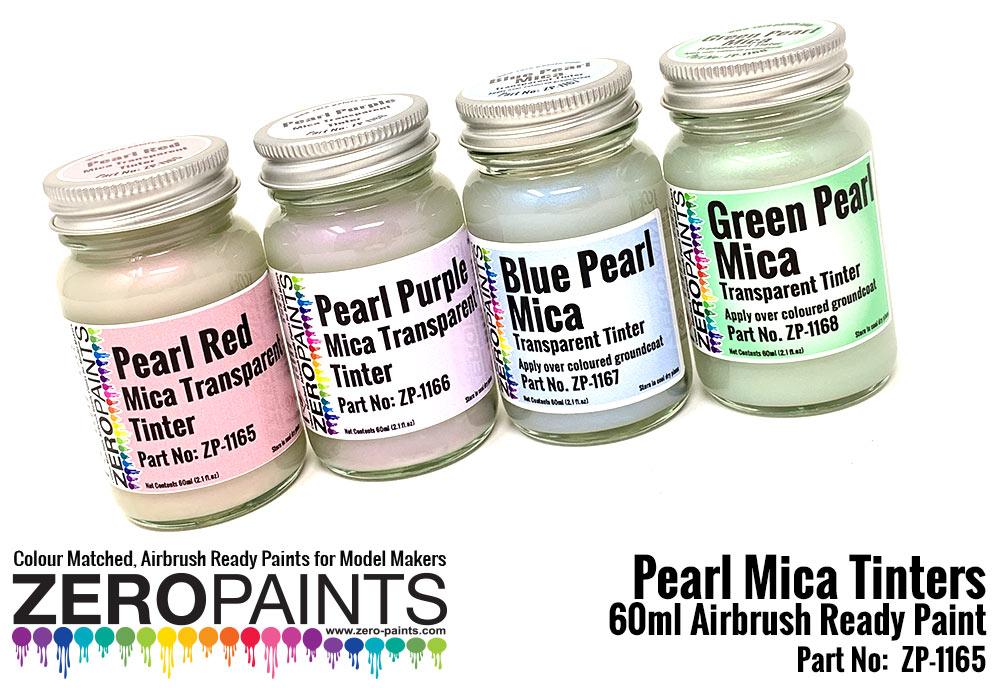 Pearl Red Mica Transparent Tinter Paint 60ml | ZP-1165 | Zero Paints