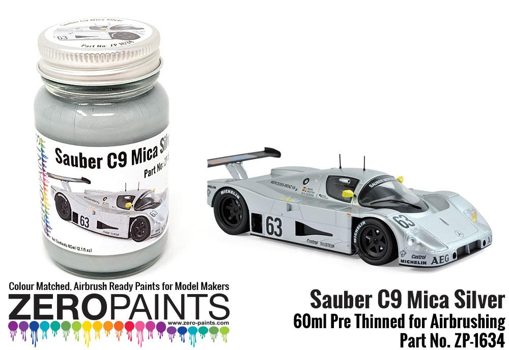 Silver Mica Paint 60ml for Sauber C9 Le Mans 1989 | ZP-1634 | Zero Paints
