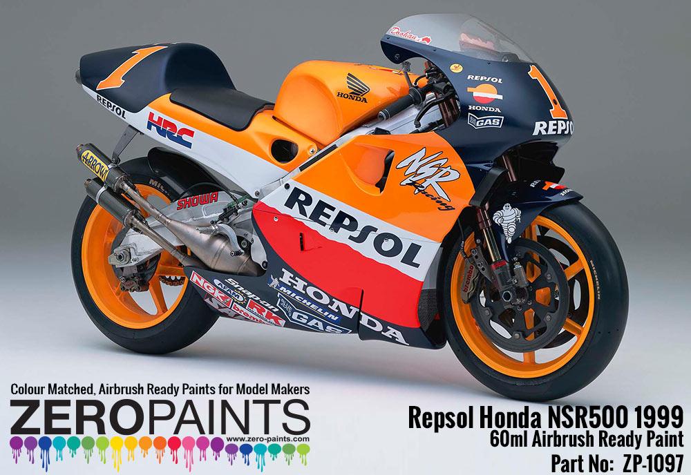 Repsol Honda NSR500 1999 Paint Set 3x30ml | ZP-1097 | Zero Paints