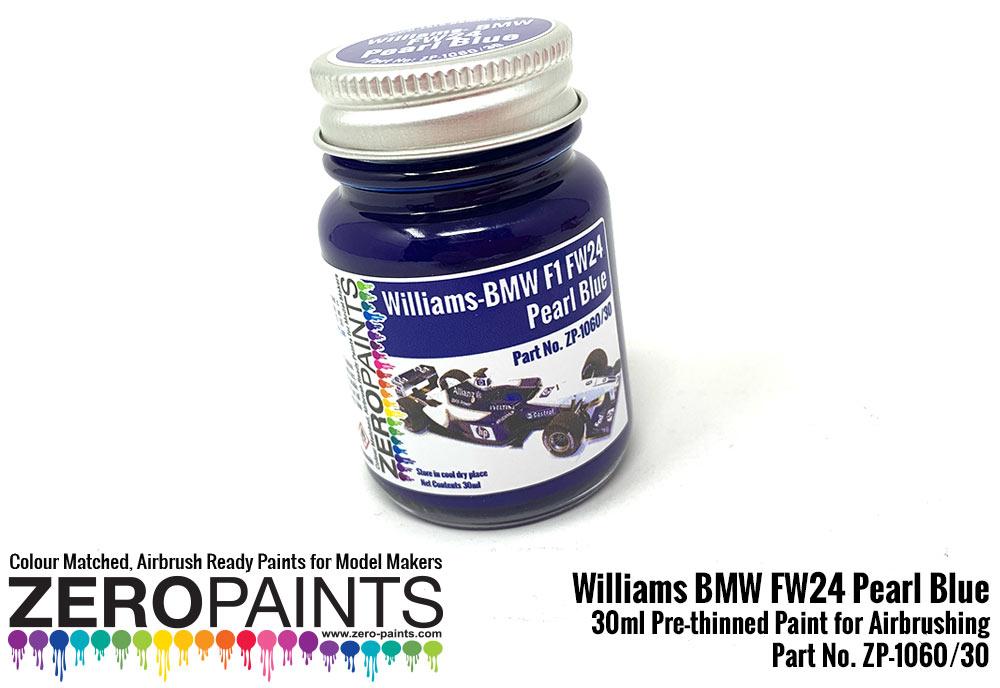 Williams F1 BMW FW24 Blue Paint 30ml | ZP-1060/30 | Zero Paints