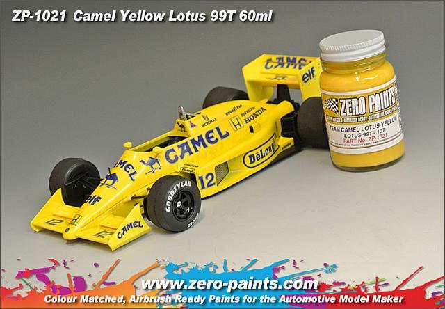 Team Camel Lotus Yellow (99T -100T) Paint 60ml | ZP-1021 | Zero Paints
