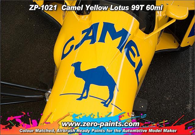 Team Camel Lotus Yellow (99T -100T) Paint 60ml | ZP-1021 | Zero Paints