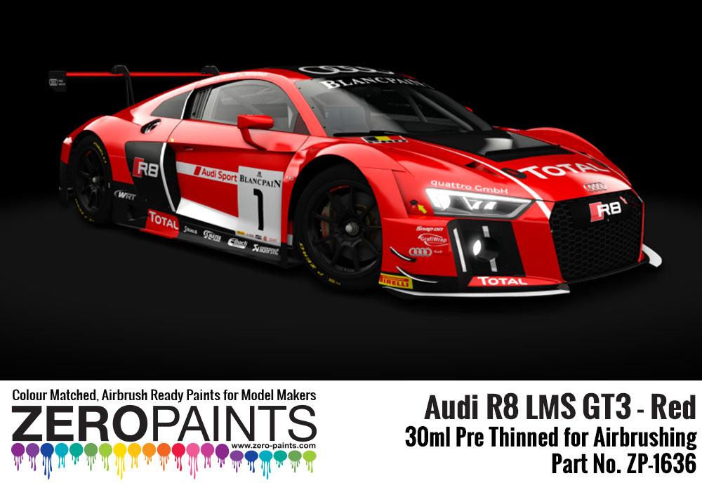 Audi R8 LM GT3 Red Paint 30ml | ZP-1636 | Zero Paints