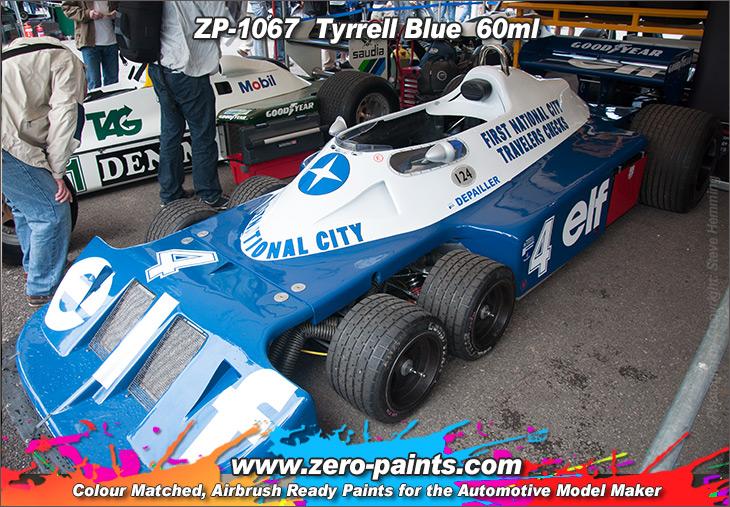 Tyrrell Blue Paint 60ml | ZP-1067 | Zero Paints