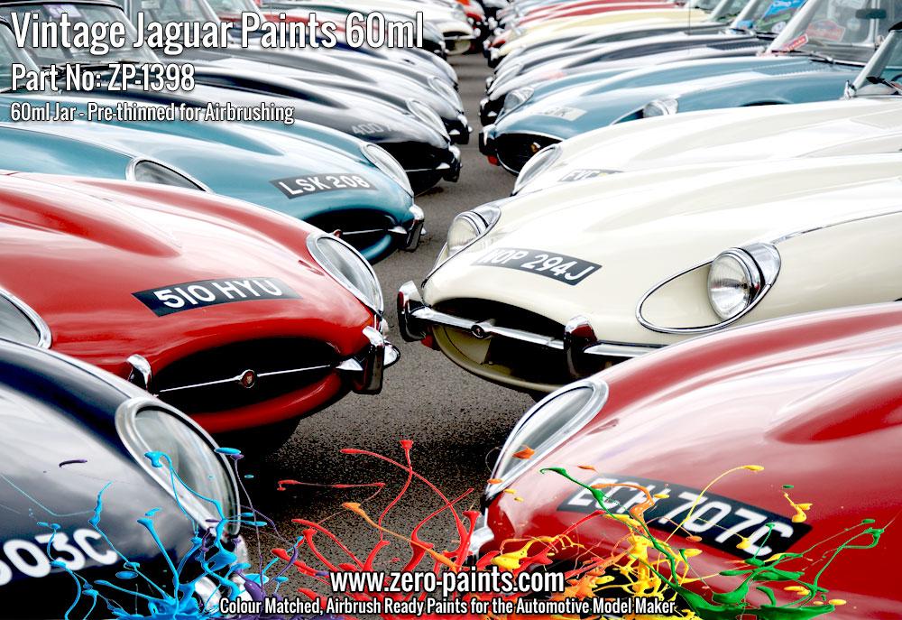 Vintage Jaguar Paints (E Type etc) 60ml | ZP-1398 | Zero Paints