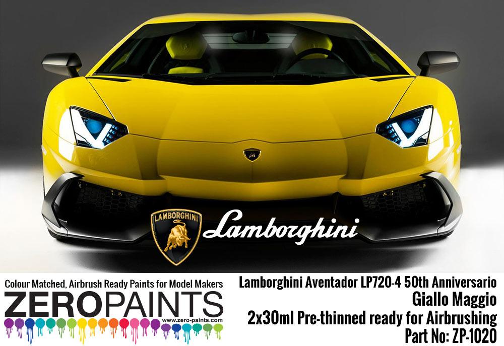 yellow lamborghini color code