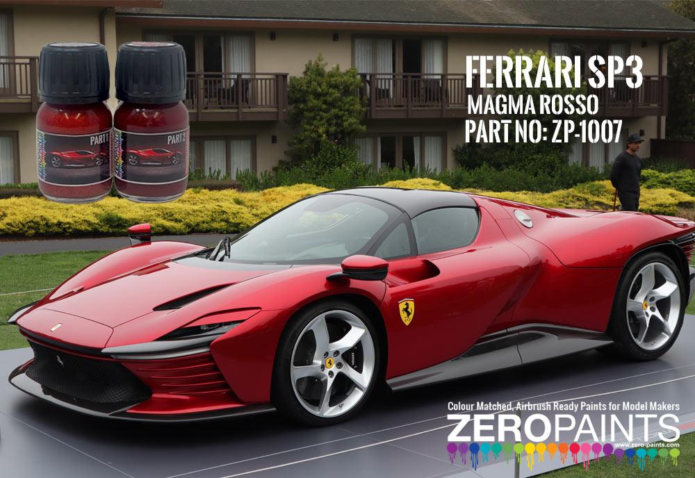 Ferrari SP3 Magma Rosso Paint Set 2x30ml | ZP-1007 | Zero Paints