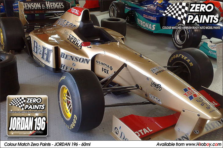 Jordan 196 Gold Paint 60ml | ZP-1198 | Zero Paints