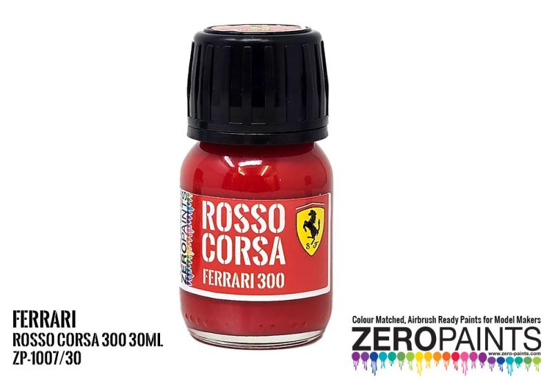 Rosso Corsa 300 - 30ml | ZP-1007-30 | Zero Paints