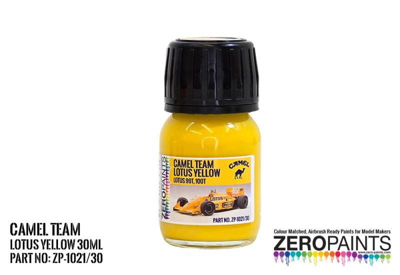 Team Camel Lotus Yellow (99T -100T) Paint 30ml | ZP-1021/30 | Zero Paints