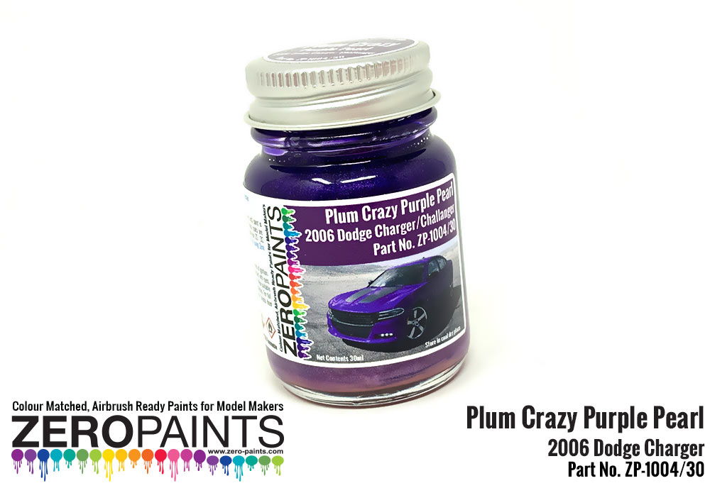 Plum Crazy Purple Pearl Paint 30ml | ZP-1004/30 | Zero Paints