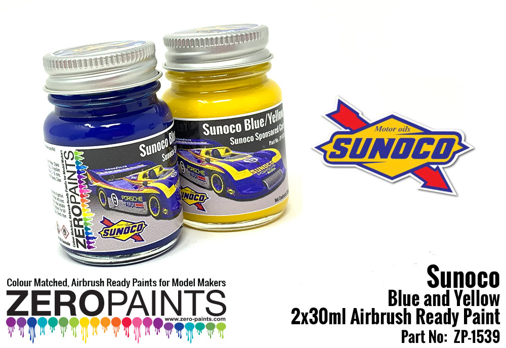 Sunoco Blue and Yellow Paint Set 2x30ml | ZP-1539 | Zero Paints