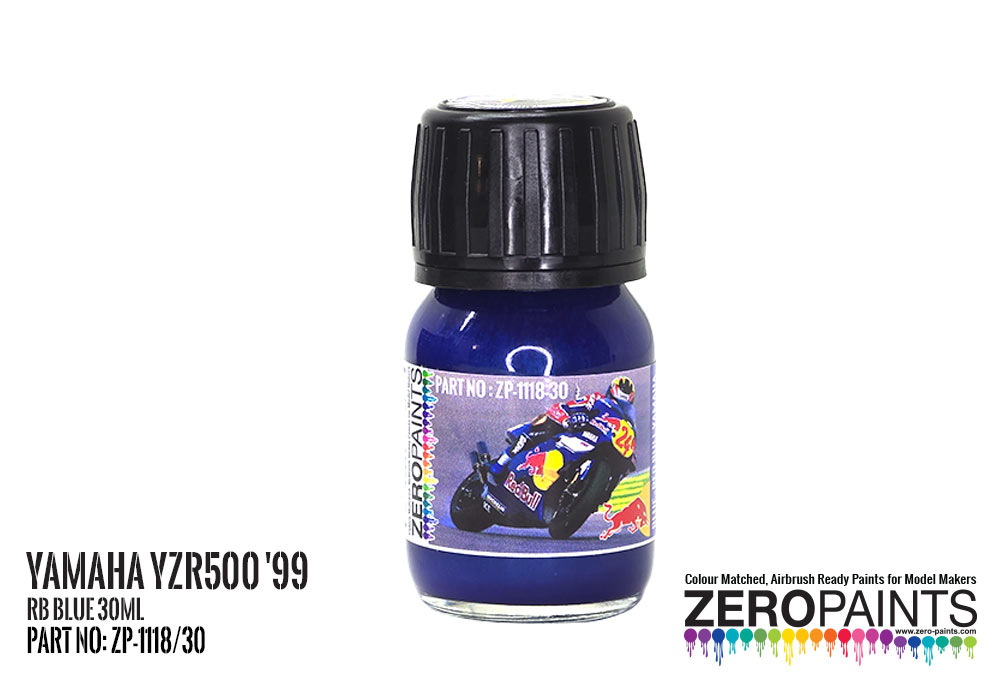 Yamaha YZR500 '99 (RB) Blue Paint 30ml | ZP-1118/30 | Zero Paints