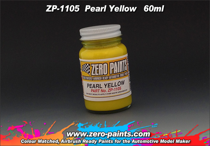 Pearl Yellow Paint 60ml | ZP-1105 | Zero Paints